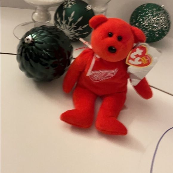 Toys | Ty Bear Vintage Red Wings | Poshmark
